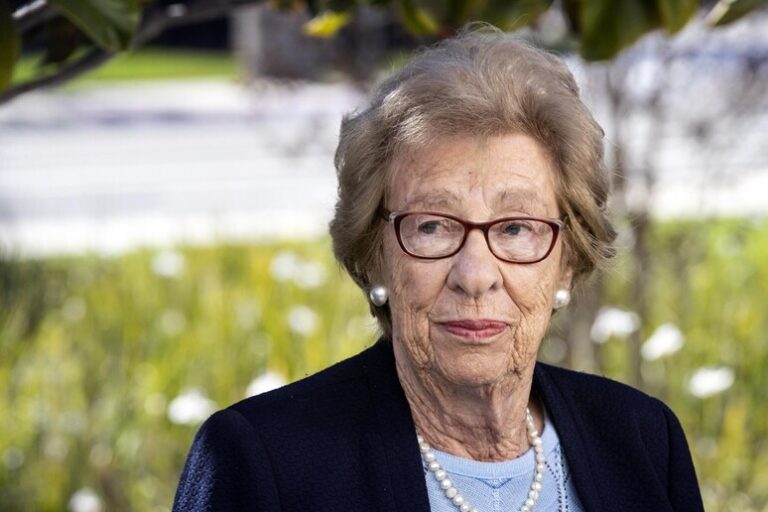 Addio a Eva Schloss, sorellastra di Anna Frank: una vita dedicata alla ...
